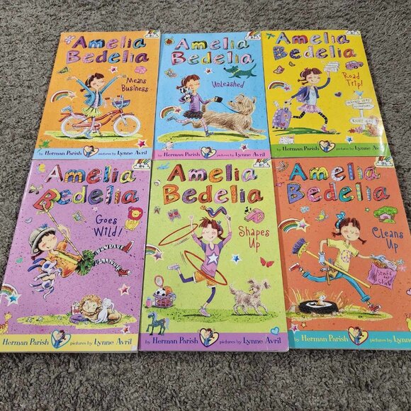 Other | Amelia Bedelia 1 2 3 4 5 6 Book Lot Herman Parish | Poshmark